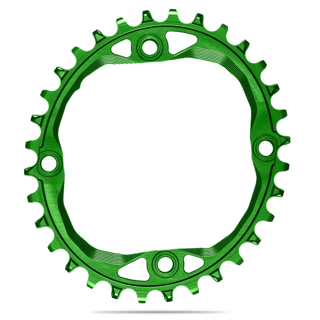 absoluteBLACK | 1X OVAL 104 & 64 bcd Traction Chainring